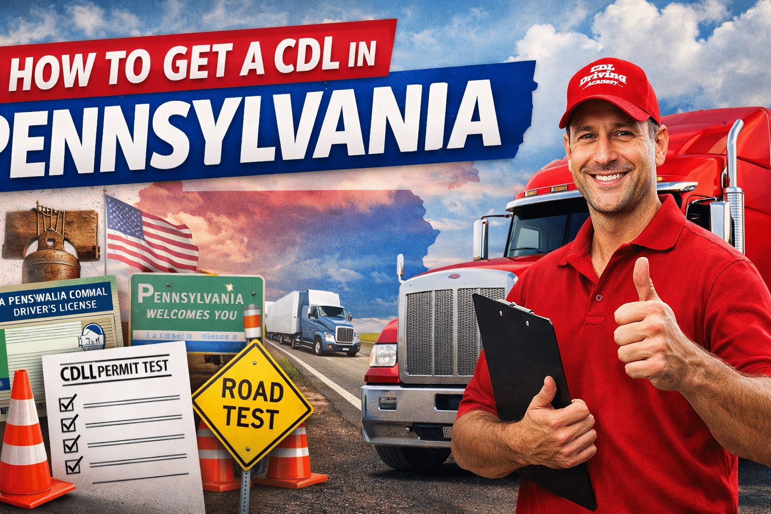 How to Get a CDL in Pennsylvania - Driving Academy