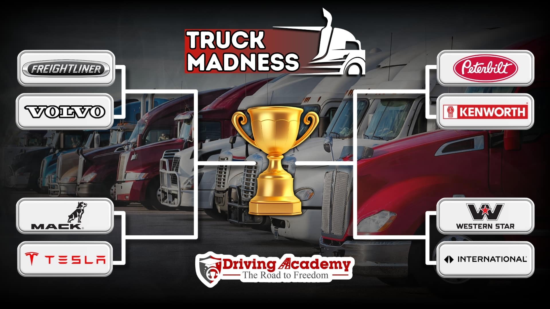 March Truck Madness: The Ultimate Big Rig Showdown! - Driving Academy